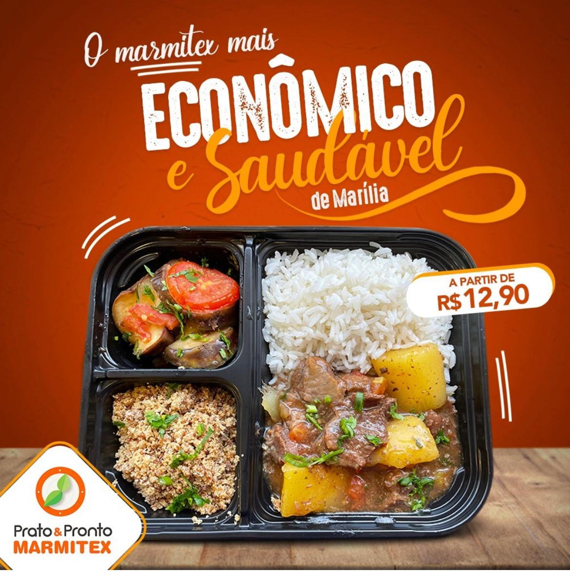 Prato & Pronto tem delivery saudável e econômico • Marília Notícia